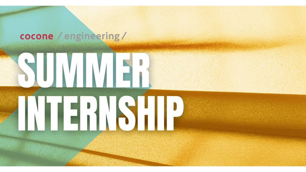 cocone engineering サマーインターン募集中！ - cocone engineering
